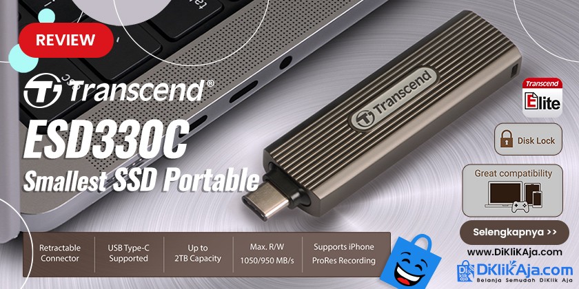 Review Transcend ESD330C SSD Eksternal USB Type-C