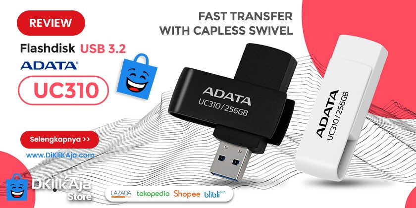 Review Flashdisk USB3.2 ADATA UC310: Kecepatan Transfer Data Cepat dan ...