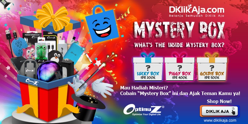 Mau Hadiah Misteri? Cobain “Mystery Box” dan Ajakin Teman Kamu ya!